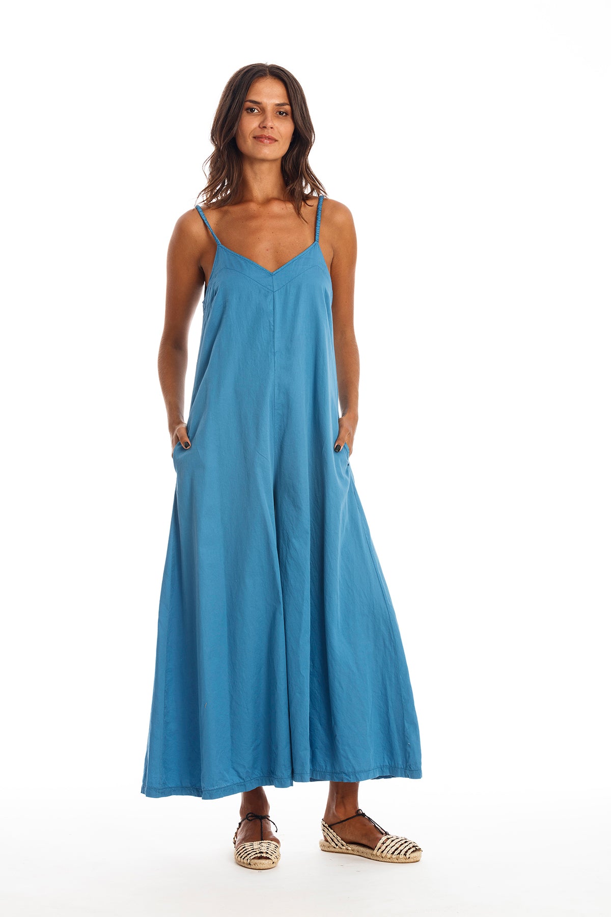 Chiara Jumpsuit - Satin - Wide Leg Jumpsuit - RV by Elisa F - Ethical ...