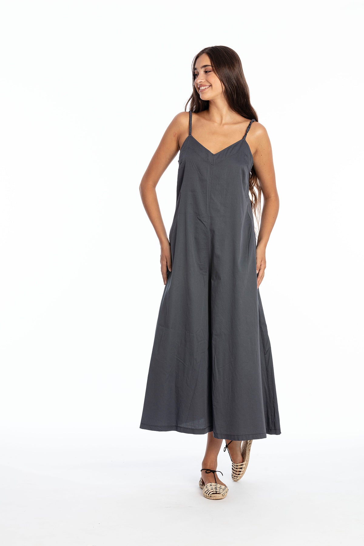 Chiara Jumpsuit - Satin - Wide Leg Jumpsuit - RV by Elisa F - Ethical ...